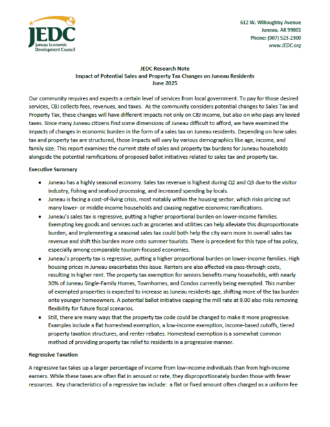 Juneau Economic Development Council (JEDC)