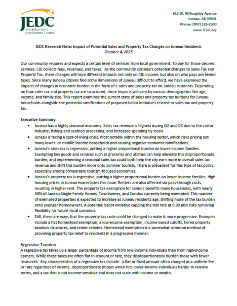 Juneau Economic Development Council (JEDC)